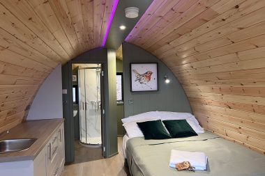 The XL Pods - The Pods at Streamvale | Glamping Pods Belfast